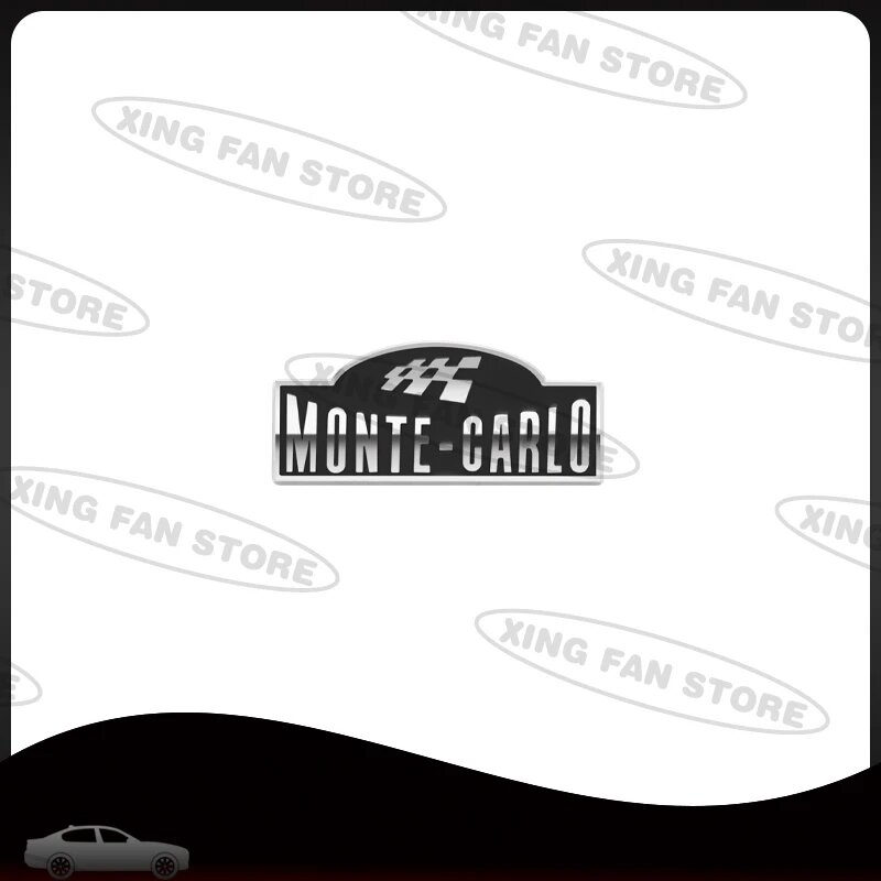 Эмблема Monte Carlo на багажник Skoda