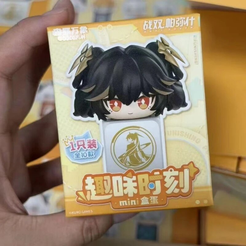 Коллекционная Фигурка Fun Kuro Punishing Blind Box: Серия Fun Moments, Серая Ворона, Унисекс, Для Взрослых, Из ПВХ, Для Декора