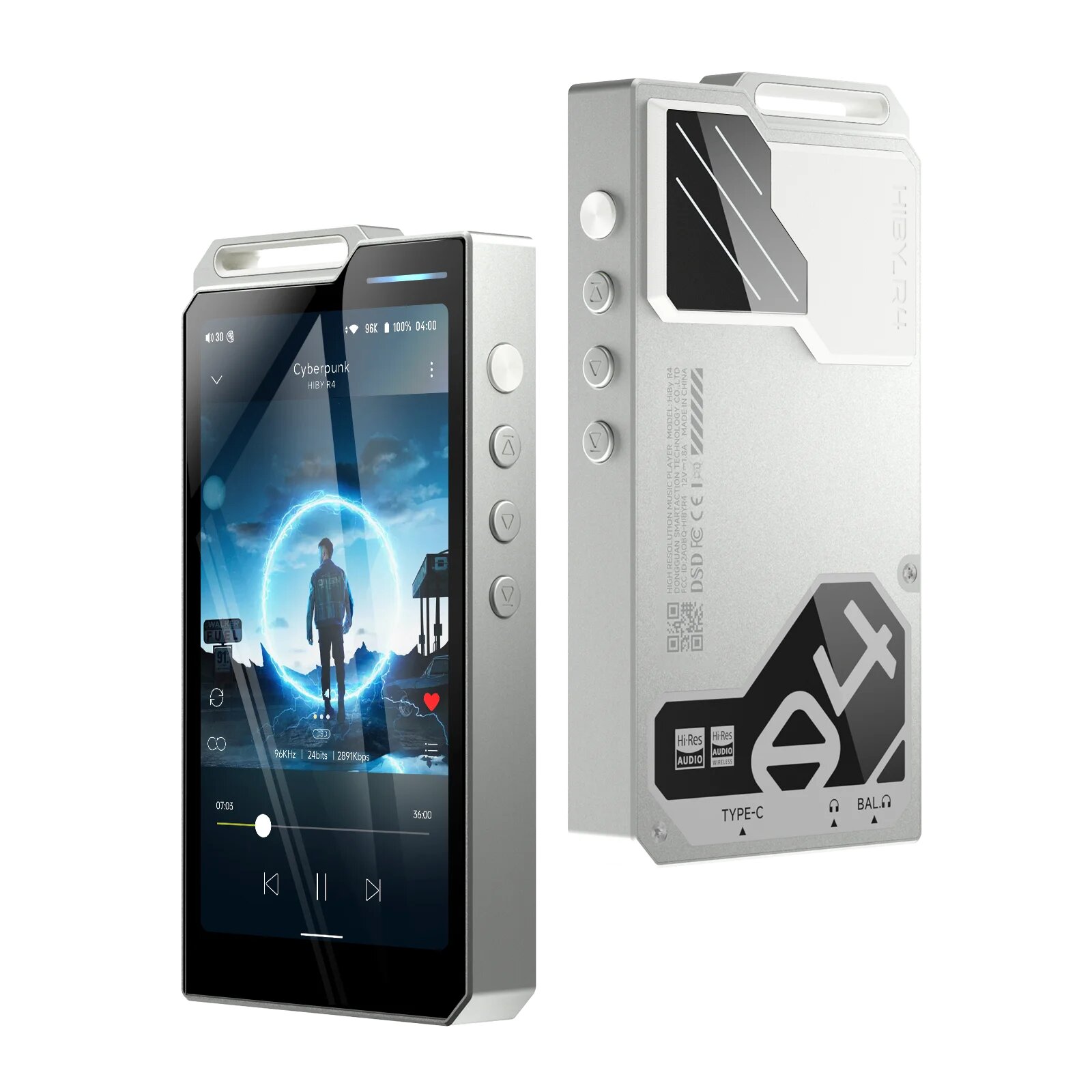 HIBY R4 HiFi музыкальный плеер White