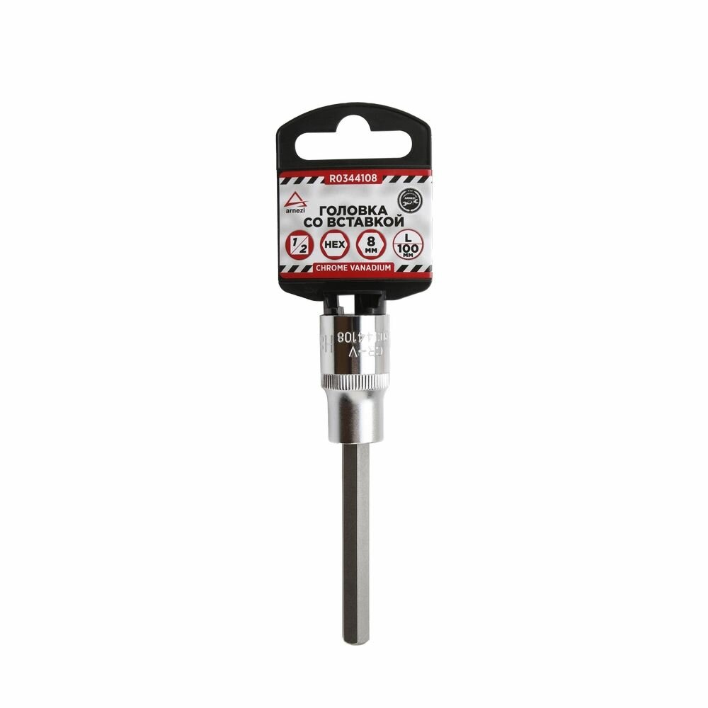 ARNEZI Головка 1/2" со вставкой H8 L 100, R0344108