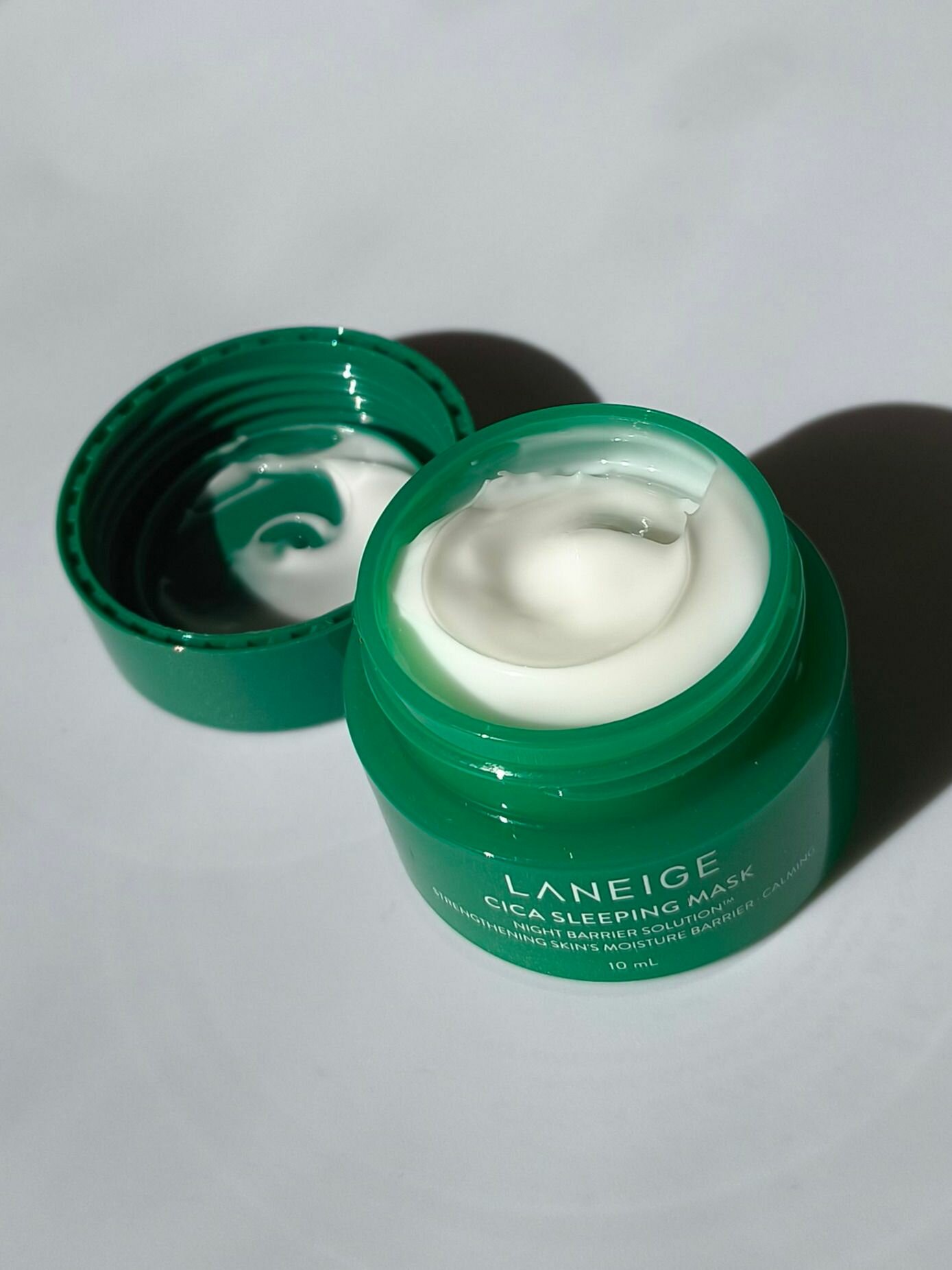 Laneige Маска ночная для лица 10мл Cica sleeping mask green