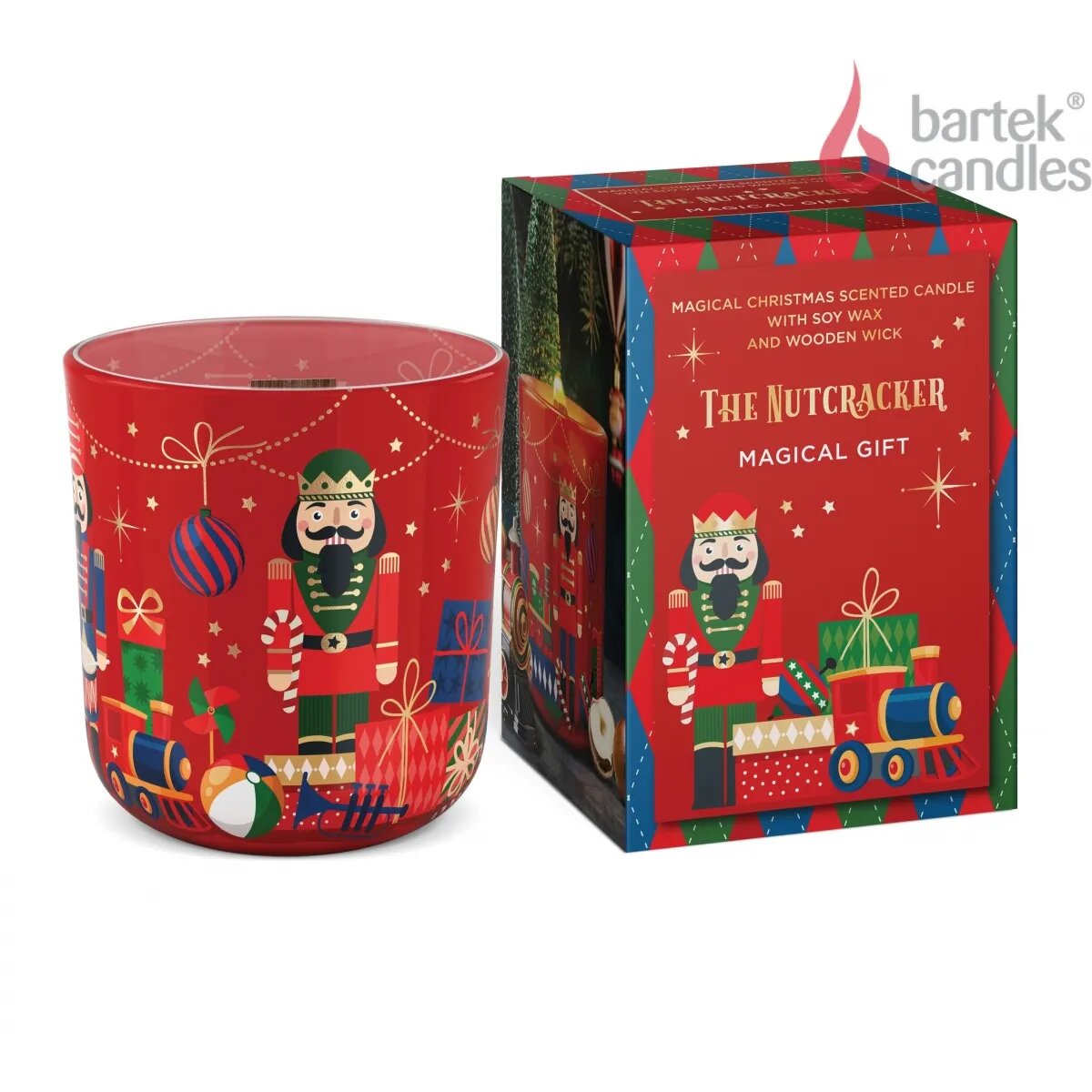 BARTEK Арома-свеча "The Nutcracker" MAGICAL GIFT 150g