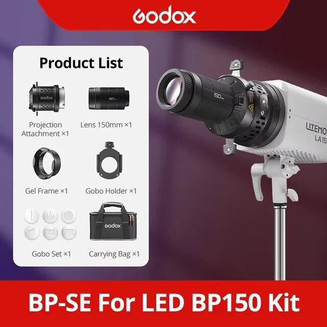 Godox LED Проекционный светильник BP-SE Белый, BP150 KIT