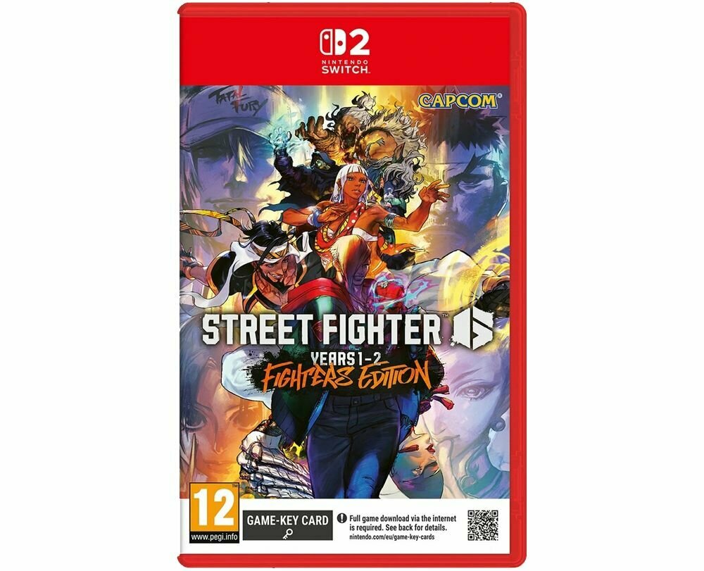Игра Street Fighter 6 Year 1-2 Fighters Edition для Nintendo Switch 2, английская версия