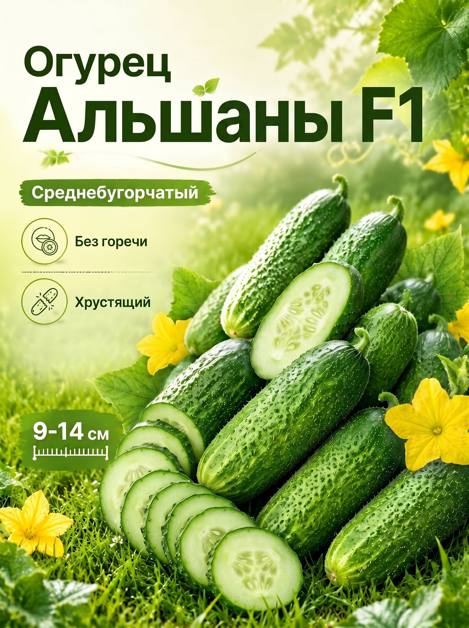Огурец Альшаны F1, семена — фото 1