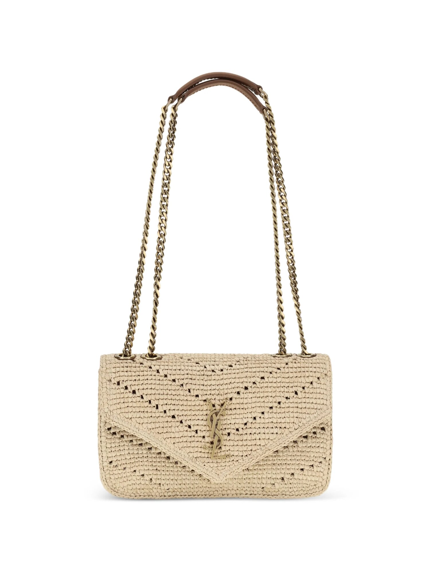 Сумка Loulou raffia shoulder bag