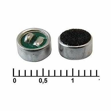 Микрофон d 6, h 3 ECM-8B (FOM6036L-G433)