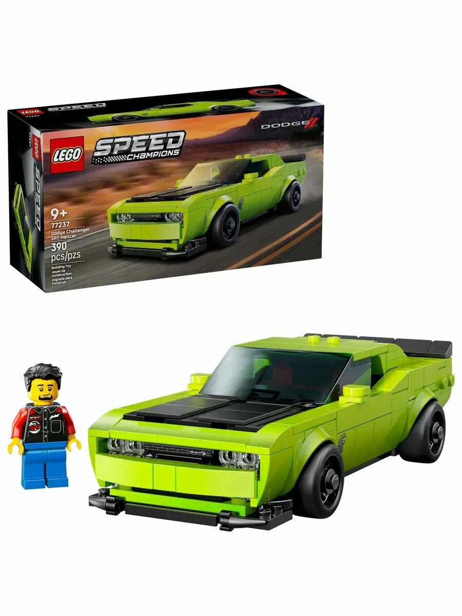 Конструктор LEGO Speed Champions 77237 Dodge Challenger SRT