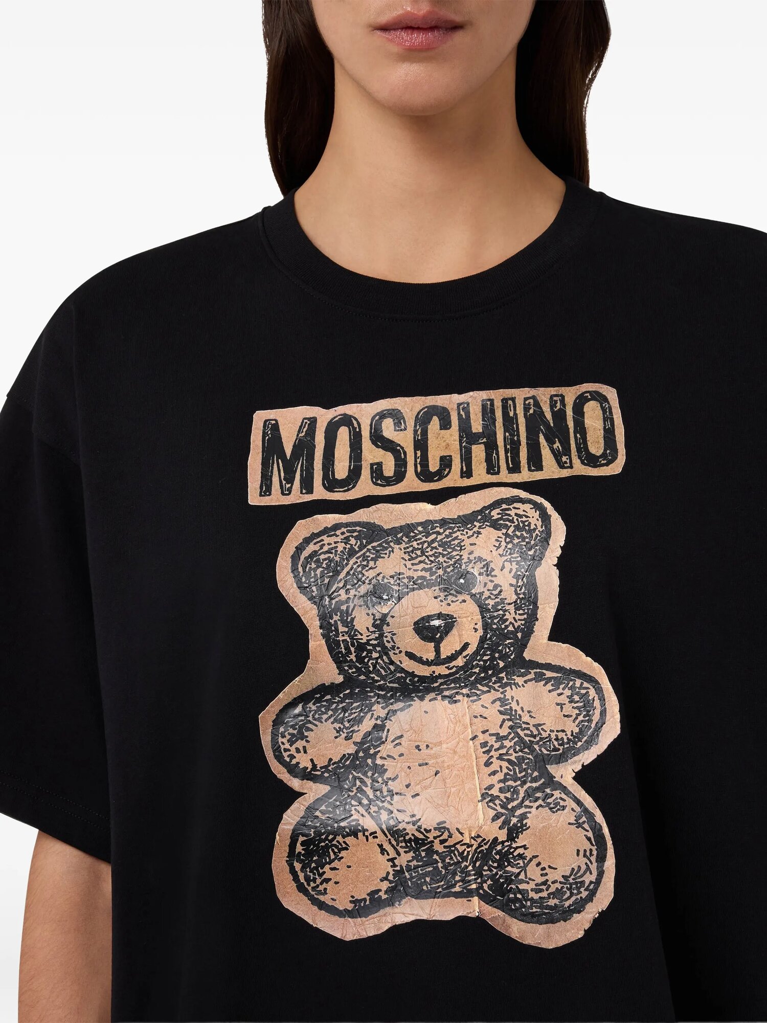 Футболка MOSCHINO Teddy Bear, размер 38 — фото 1
