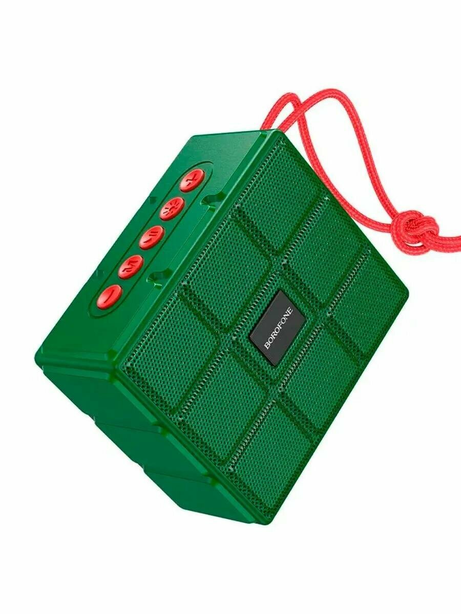 Bluetooth колонка Borofone BR16, зеленая