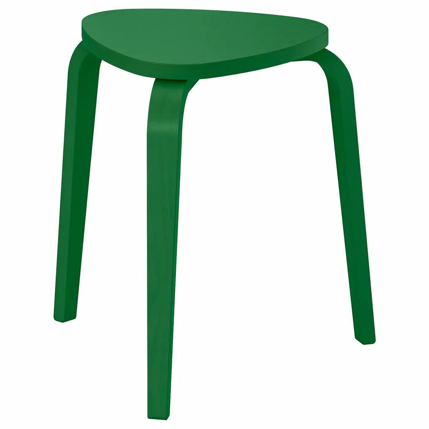 Табурет IKEA KYRREБерезовый табурет sylar, натуральный/кремовый/зеленый