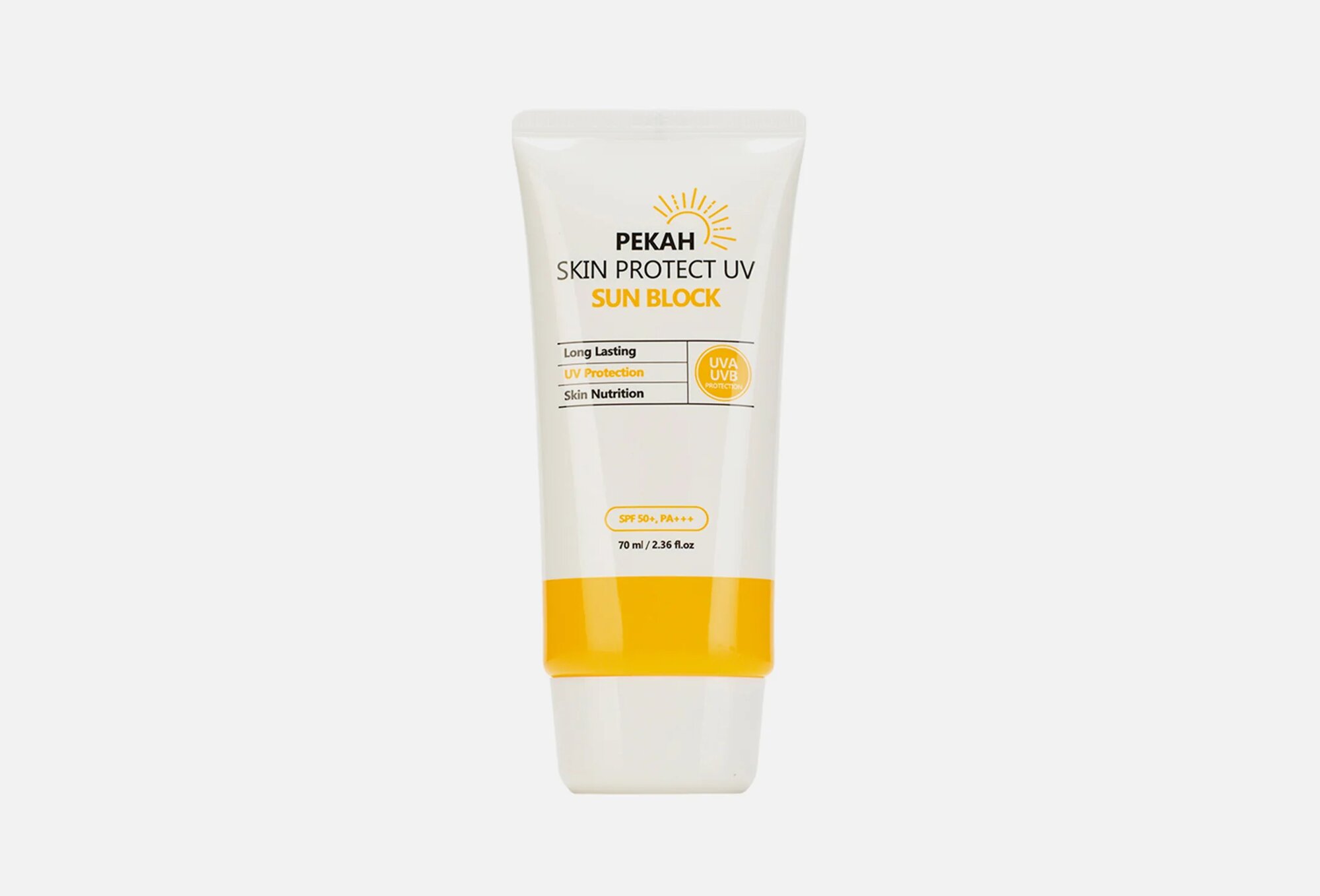 Pekah Skin Protect UV Sun Block Солнцезащитный крем для лица и тела SPF 50+/PA+++ 70мл