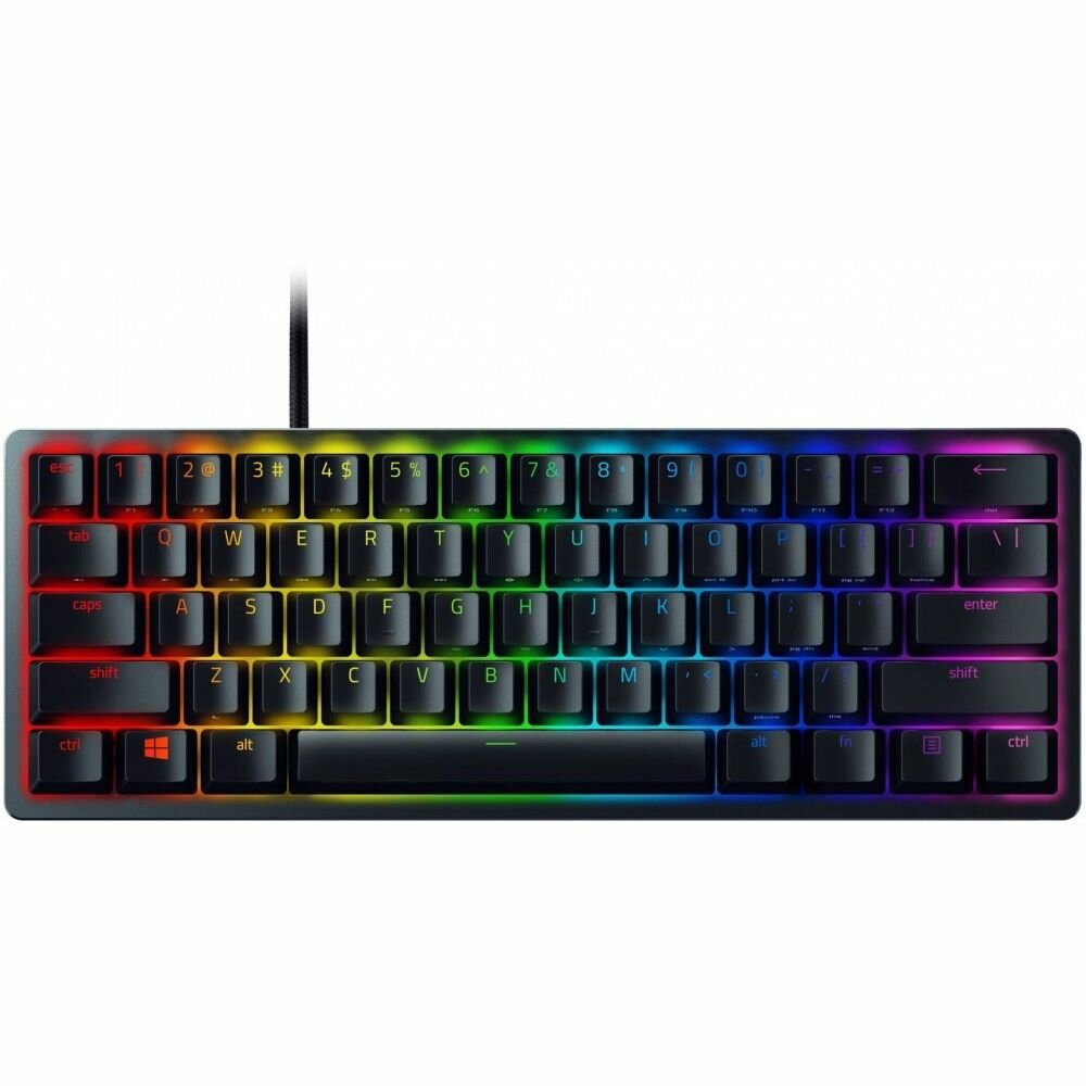 Клавиатура Razer Huntsman Mini проводная, USB, чёрный