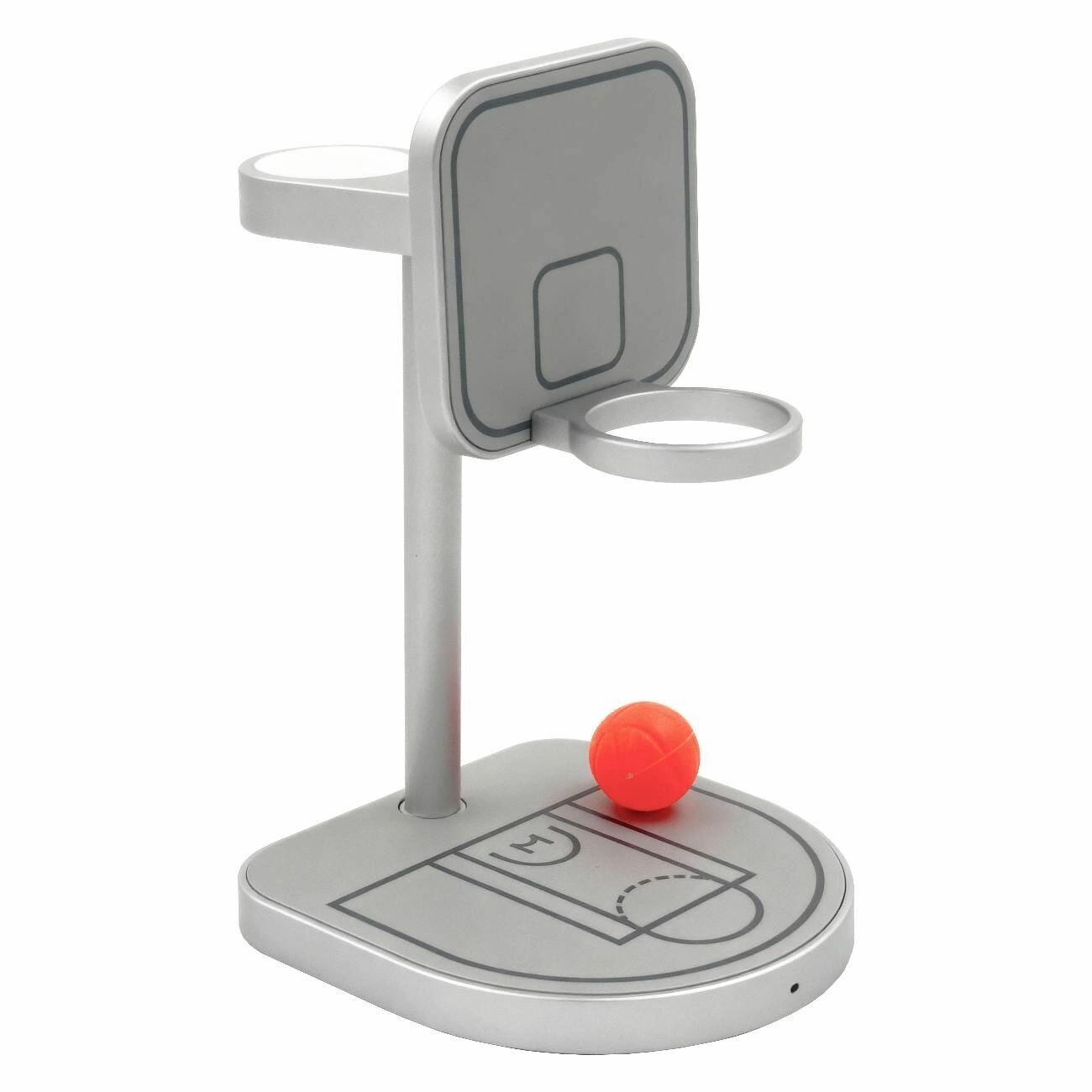 Беспроводное зарядное устройство Magssory 3 в 1 Basketball для Apple, с магнитами, Qi2