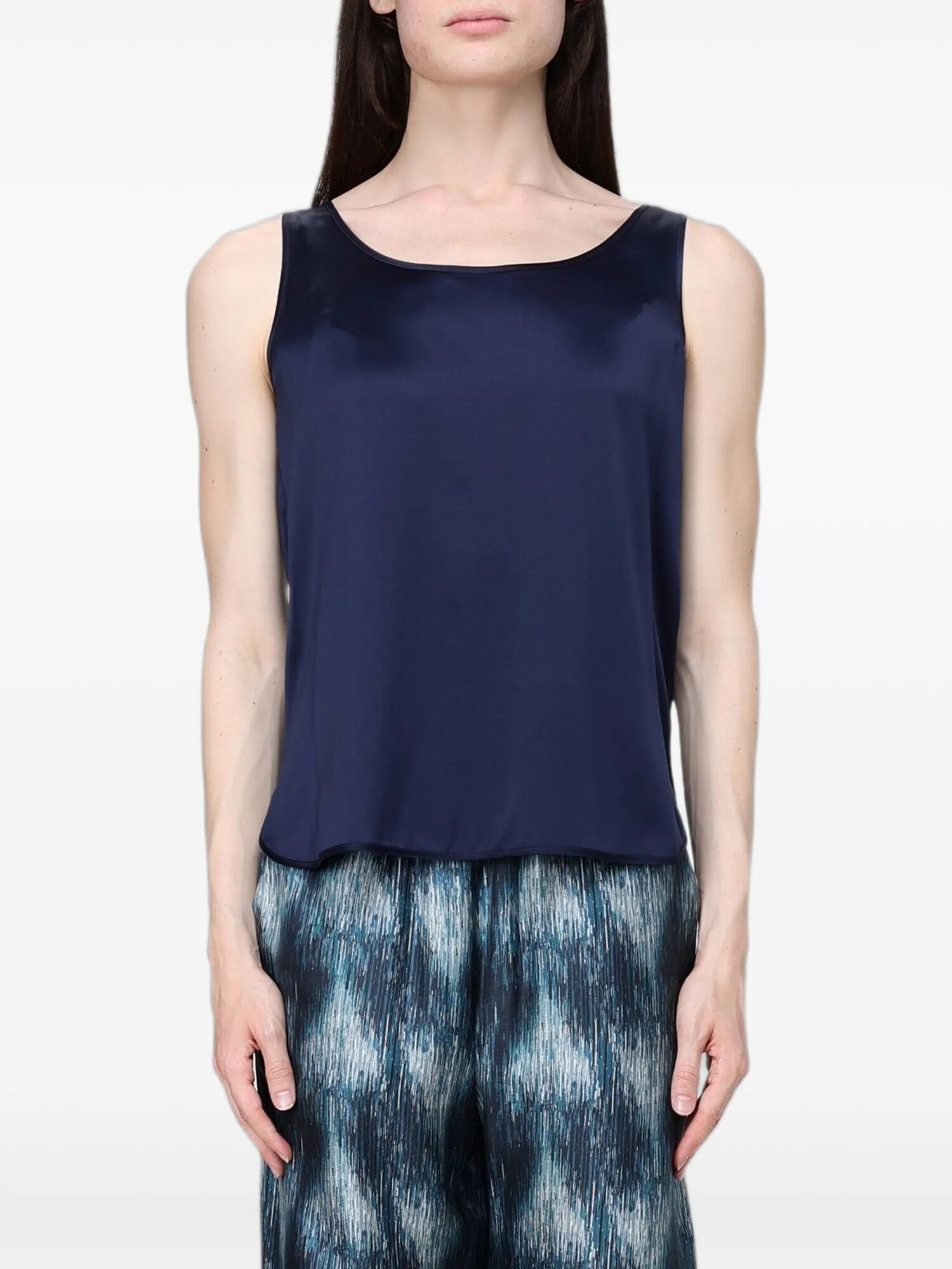 Топ Satin sleeveless top
