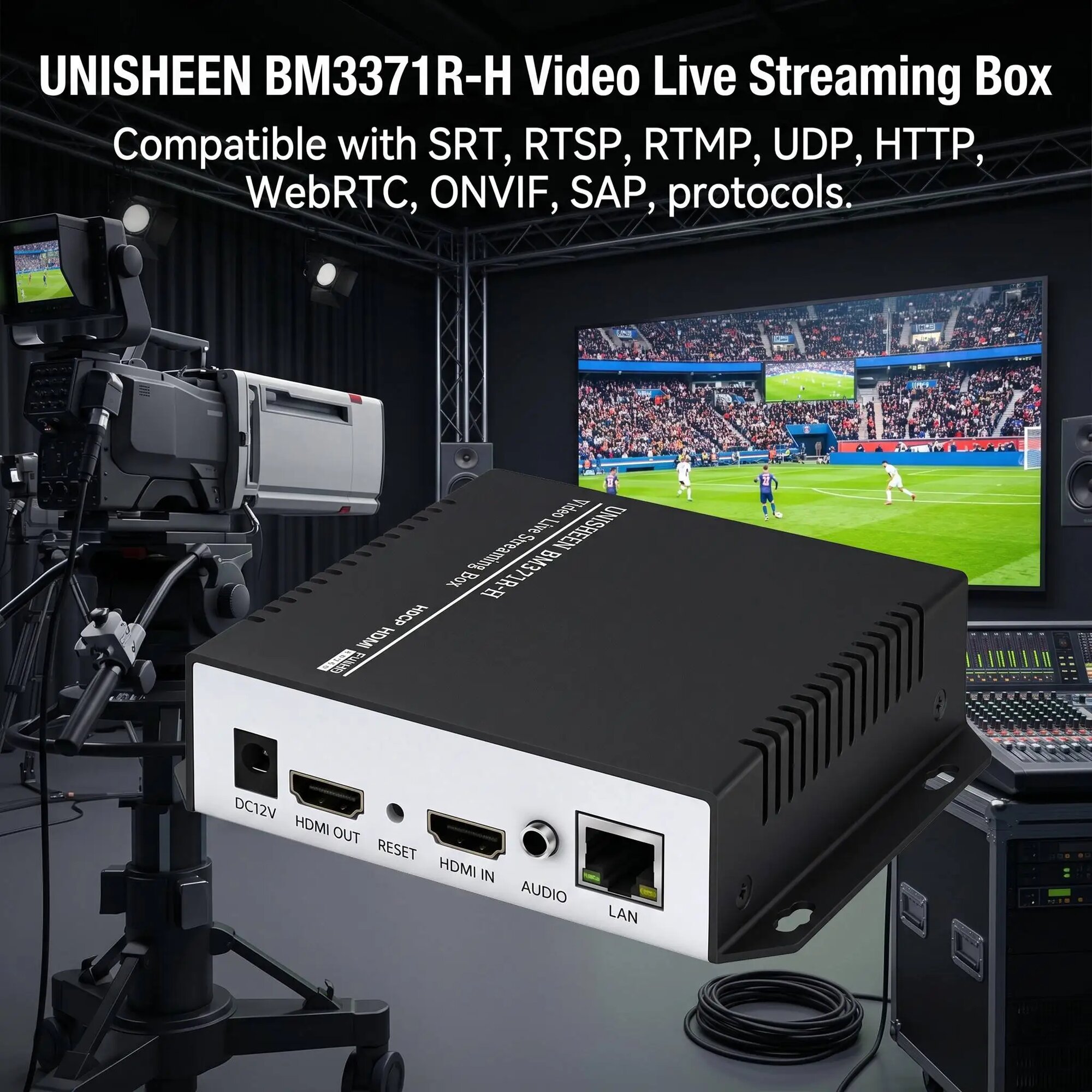 UNISHEEN BM3371R-H Видеокодер HDMI в IP