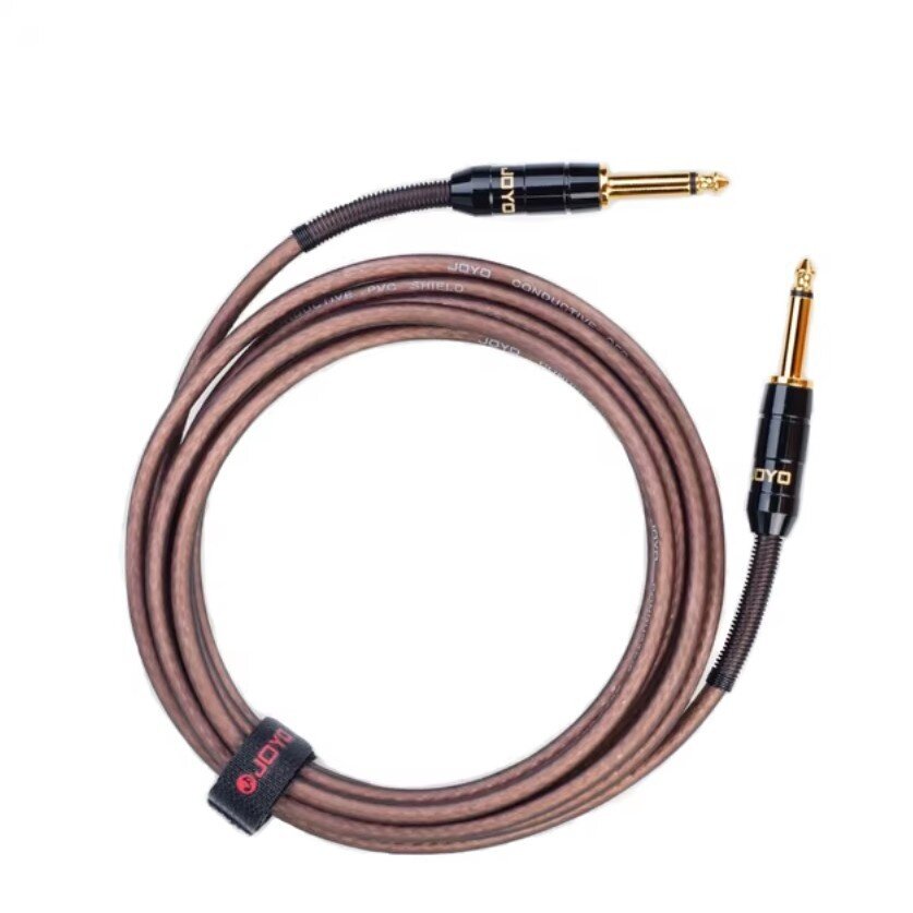 Кабель инструментальный, коричневый, 3м, Joyo CM-18-BW