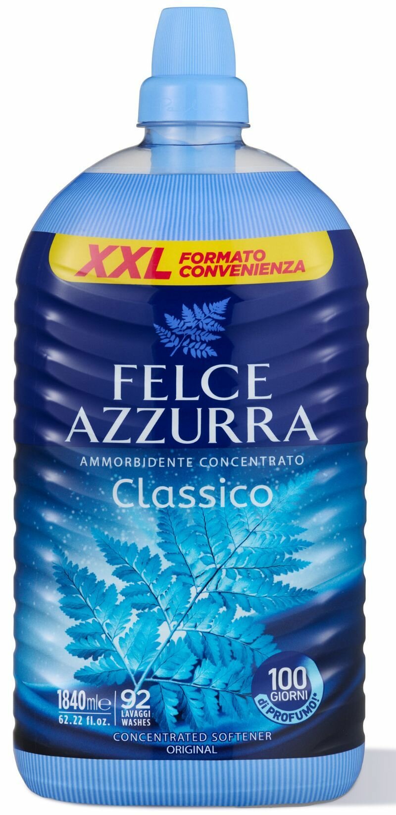 Кондиционер для белья Felce Azzurra Classico 1840мл (эффект: ароматизация, антистатик, легкая глажка, аромат: свежий)