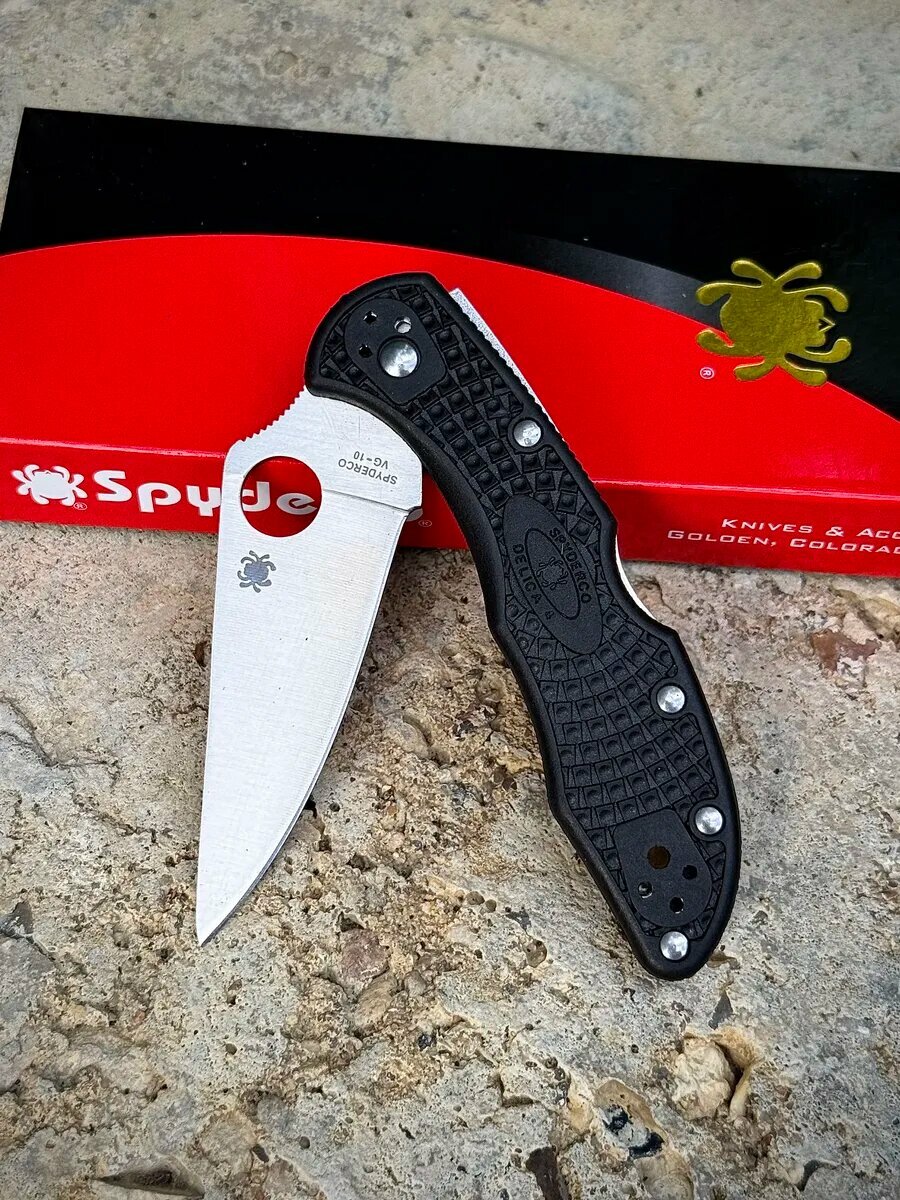 Нож складной EDC туристический Spyderco Delica 4