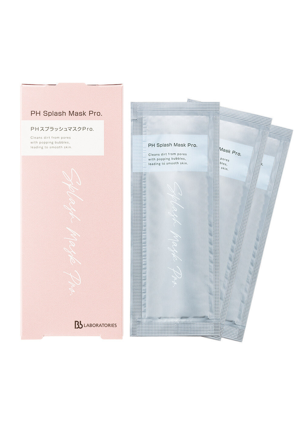 Bb Laboratories / Маска карбоновая для мгновенной свежести и обновления кожи / PH Splash Mask Pro 8 гр. * 3 шт.