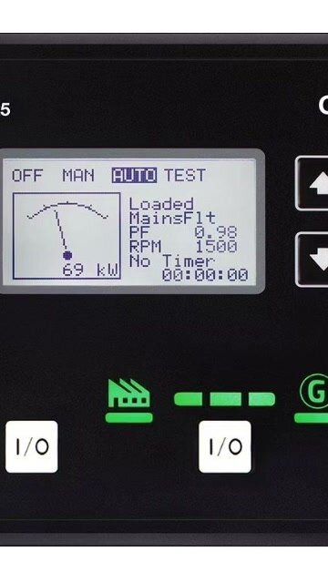Контроллер ComAp InteliLite4 AMF25 для резервного и основного питания генератора, с USB, RS485, 8 входами/выходами, подд — фото 1