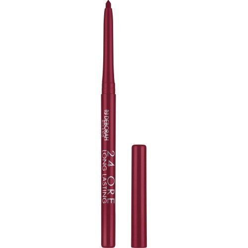Карандаш для губ DEBORAH автоматический, 24 Ore Long Lasting Lip Pencil, тон 03 Фиолетовый изюм, 0,4 г (007319)