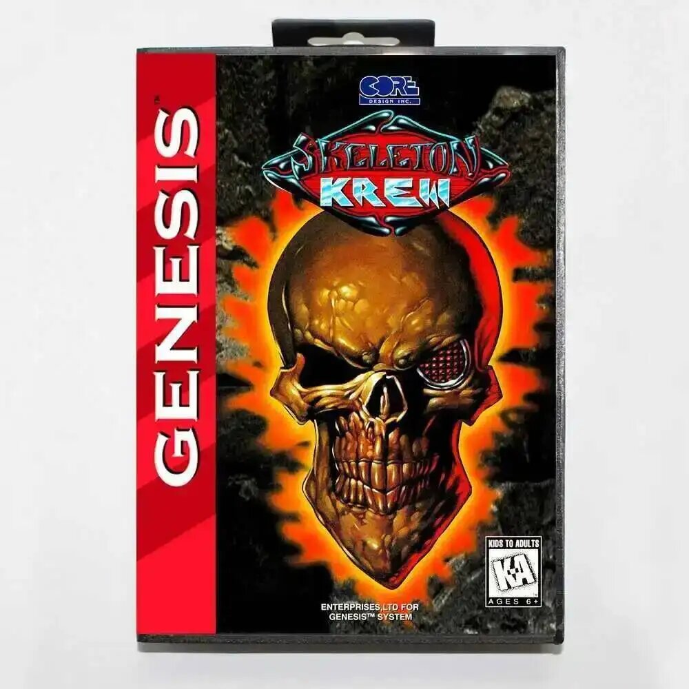 Игровая карта Skeleton Krew для Sega Megadrive Genesis NTSC