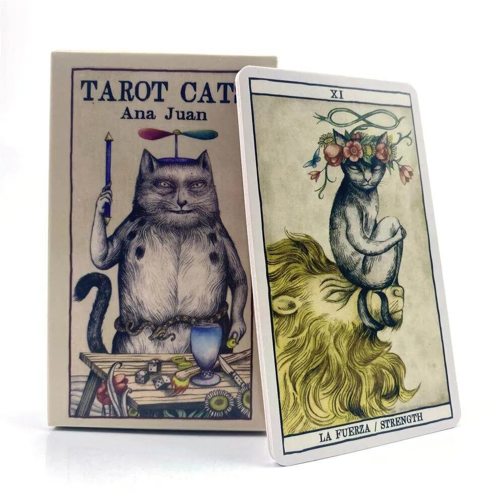 Карты Таро "Fournier - Tarot Cats by Ana Juan" Fournier / Колода Котов от Аны Хуан