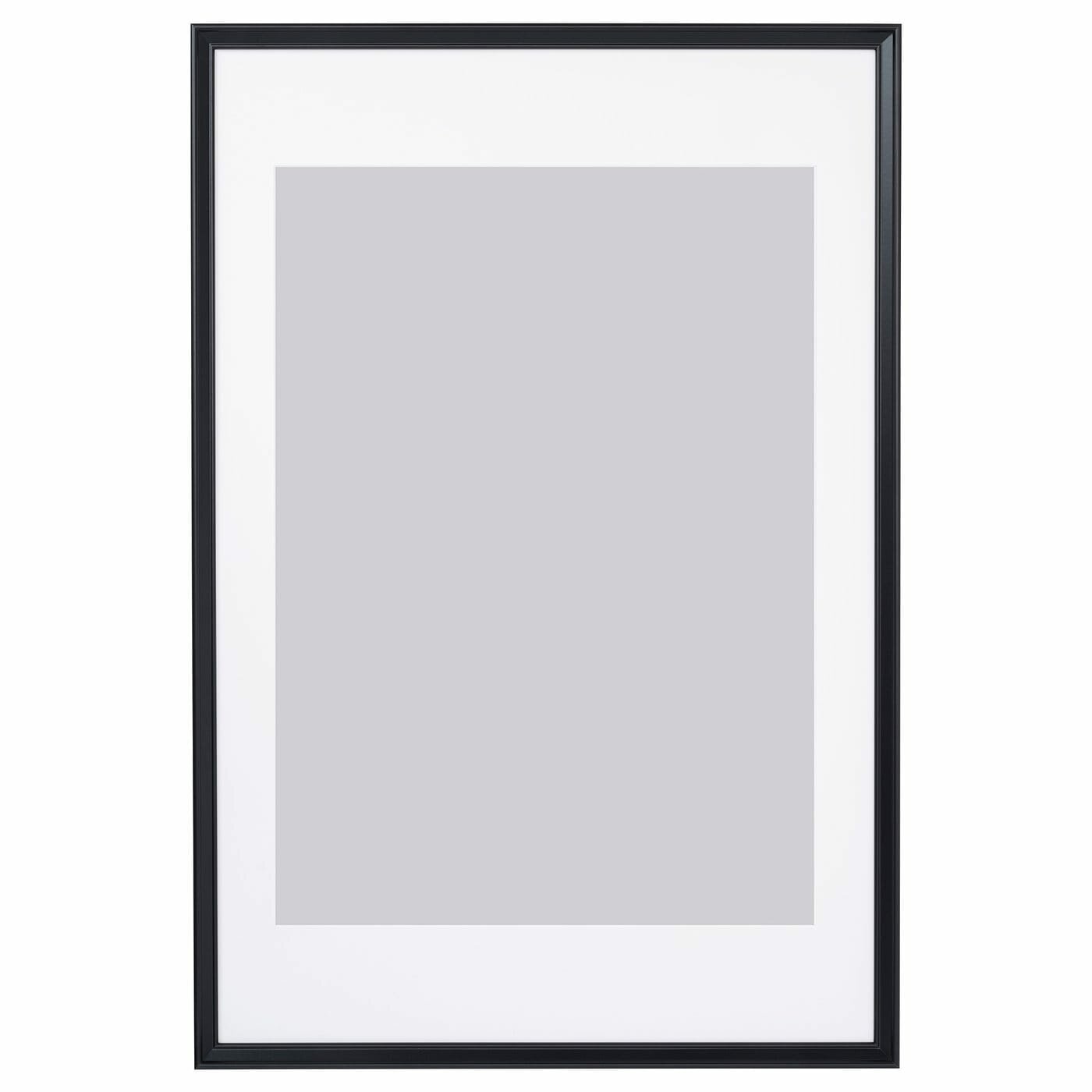 Фоторамка IKEA KNOPPANG 104.296.52, черный, 61x91 см