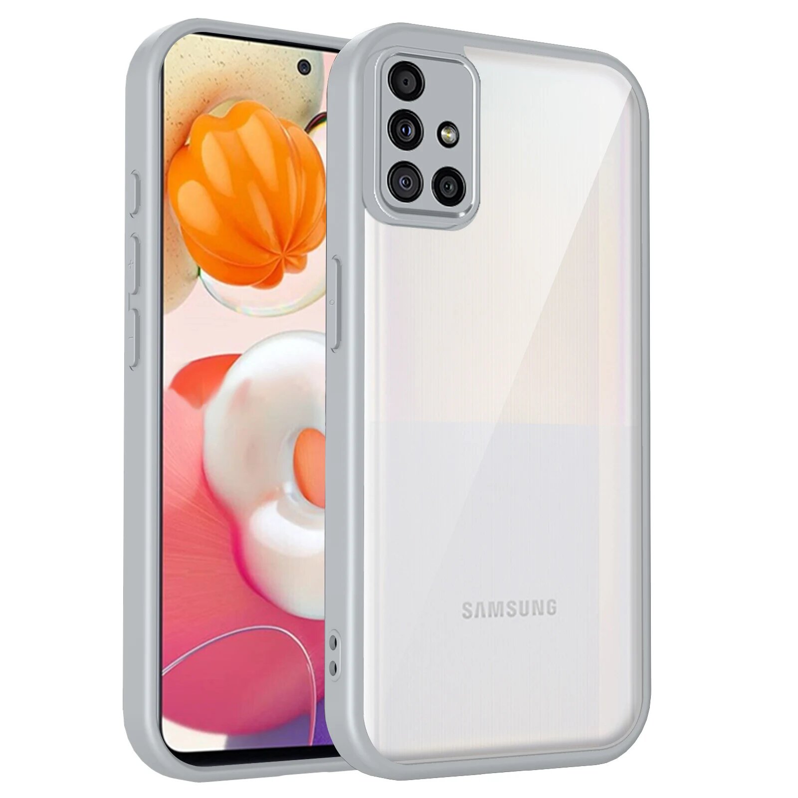 Силиконовый Чехол-бампер Для Samsung Galaxy M51, Прозрачная Матовая Задняя Панель, Жесткая Задняя Панель С Воздушной Подушкой