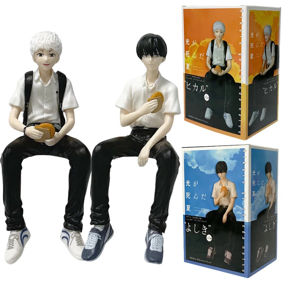 Фигурки Bandai Hikaru & Tsujinaka Yoshiki из аниме "Лето, когда умер Хикару", масштаб 2pcs-with box