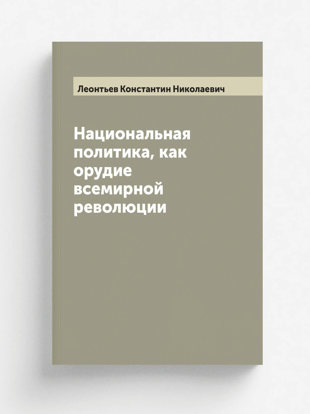 Национальная политика, как орудие всемирной революции