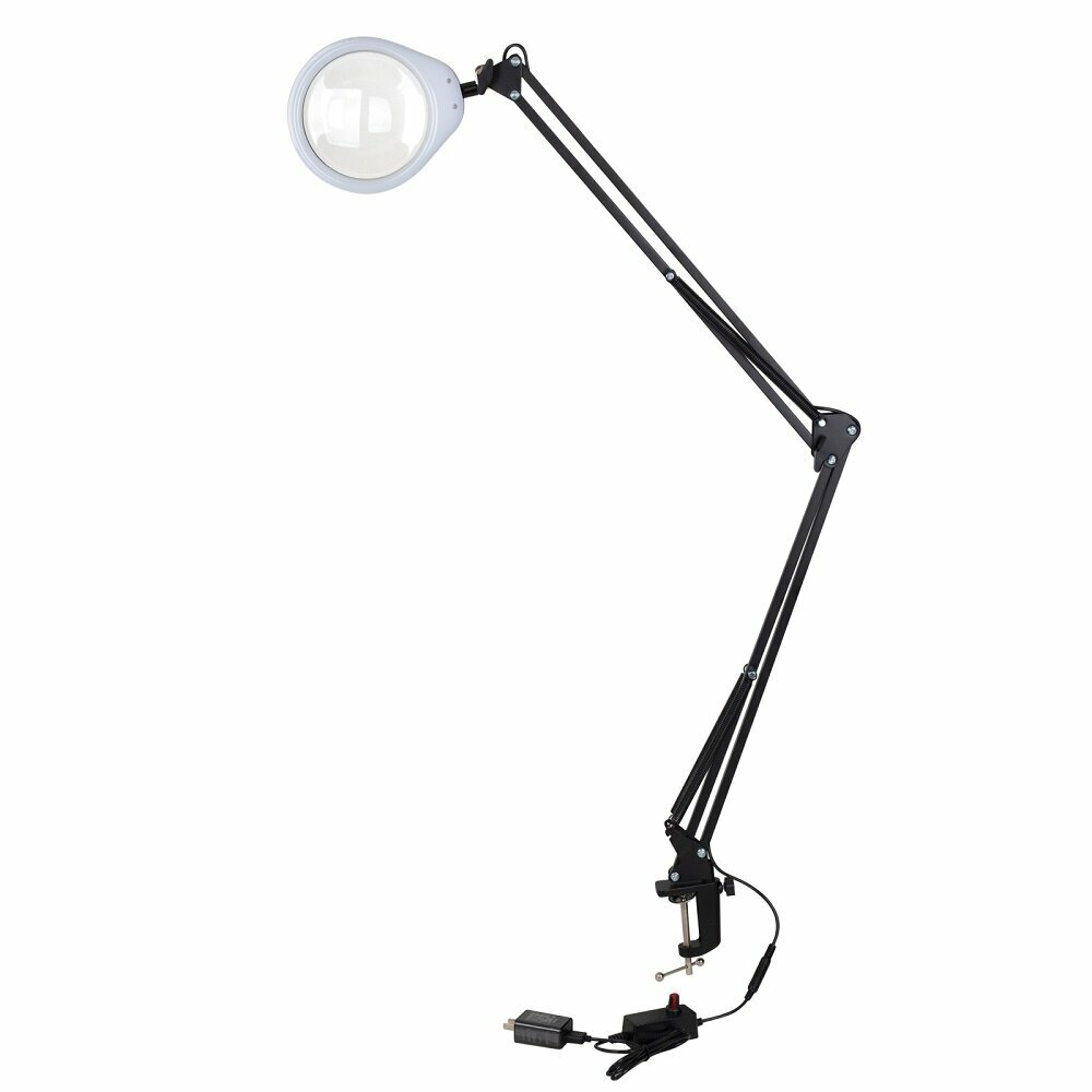 30X Magnifier Magnifying Glass 48 LED Foldable Table Lamp Lupa Glass Lens for Reading Repairing For PCB Beauty Care