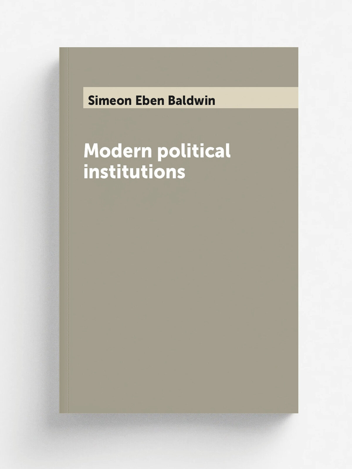 Modern political institutions