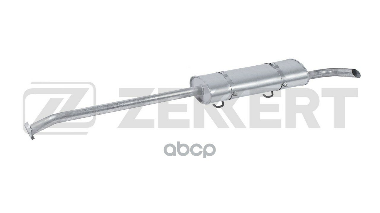 Глушитель основной Gaz Gazelle (330202) 05- Zekkert арт. ga-1196a