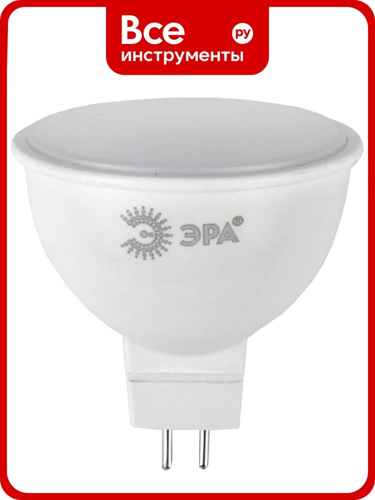 Лампа ЭРА LED MR16 7W 865 GU5.3 R диод, софит, 7Вт, хол, GU5.3 Б0045351