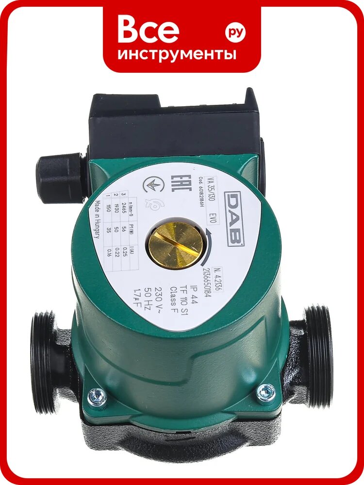 Циркуляционный насос DAB VA 35/130 1" M230/50 EVO 60182186H