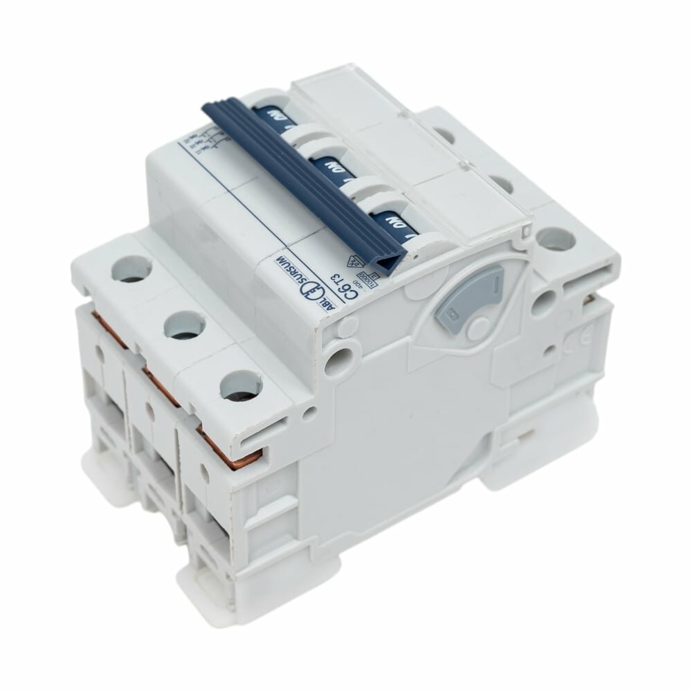 Автоматический выключатель ABL 3P, C, 6 A, 10 кА, 230/400 В AC, серия Т C6T3 — фото 1