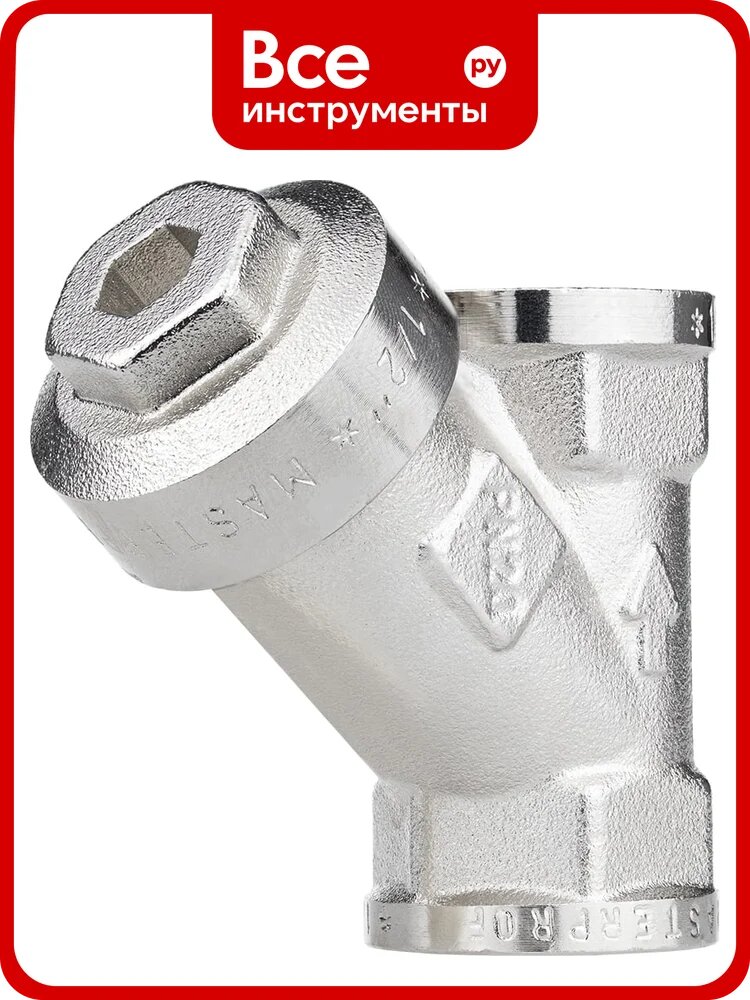 Косой фильтр грязевик MPF 1/2", в/в, с магнитом ИС.072780, Косой фильтр грязевик 1/2", в/в, с магнитом mpf ис