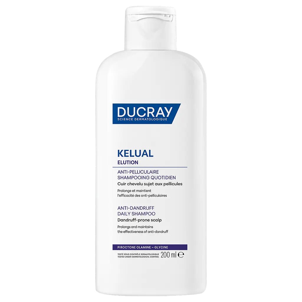 Ducray Kelual Elution Мягкий балансирующий шампунь 200 мл 1 шт