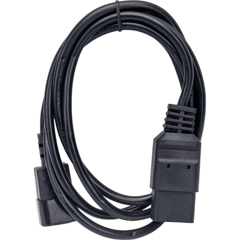 Кабель питания Cablexpert 1.8м, C14-C19, 3x1 кв. мм, черный, с заземлением PC-189-1-1 — фото 1