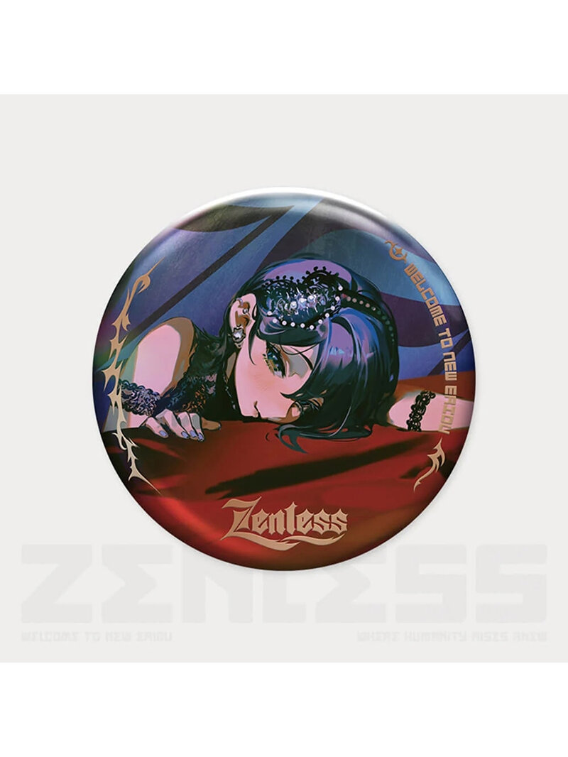 Значок Zenless Zone Zero Белль 6942421176503 металл диаметр 5,8 см — фото 1