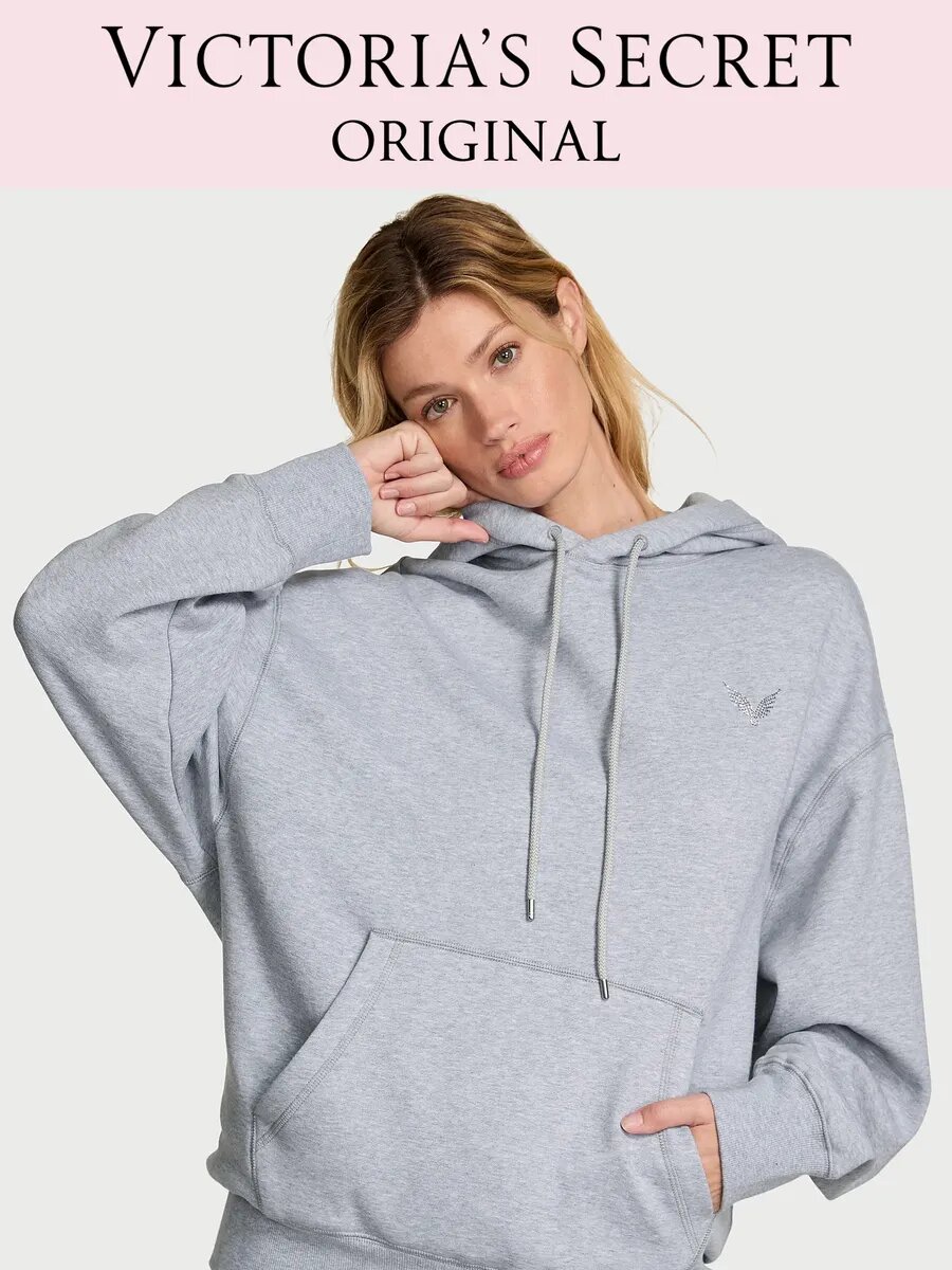 Худи спортивное Iconic Fleece Relaxed Hoodie, 1 шт.