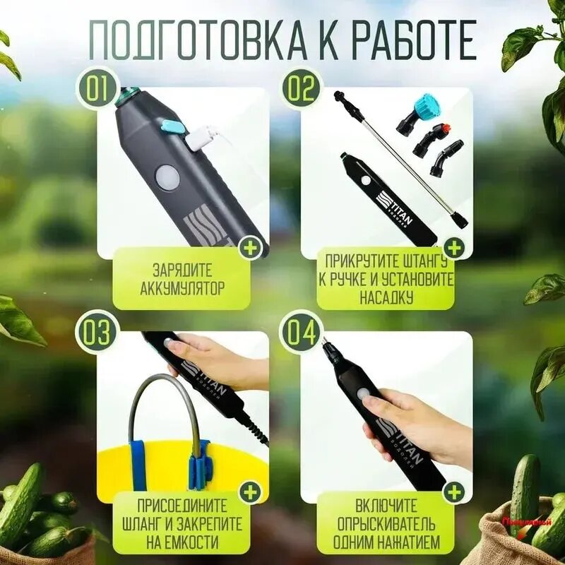 Пульверизатор 1 шт — фото 1