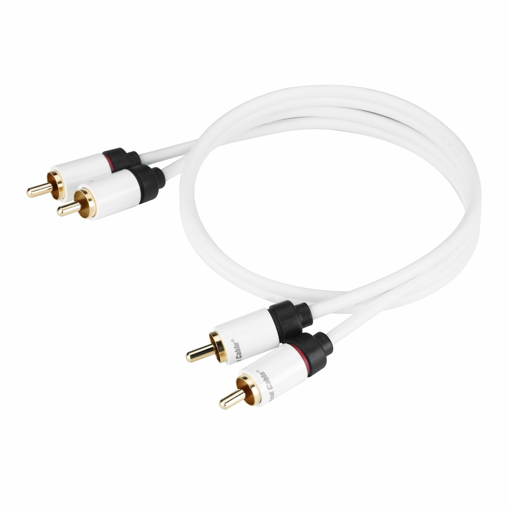 Кабель межблочный Real Cable Moniteur 2RCA-1 стереопара 3m