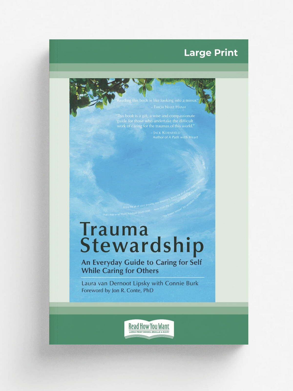 Trauma Stewardship. An Everyday Guide to Caring for Self While Caring for Others (16pt Large Print Edition)