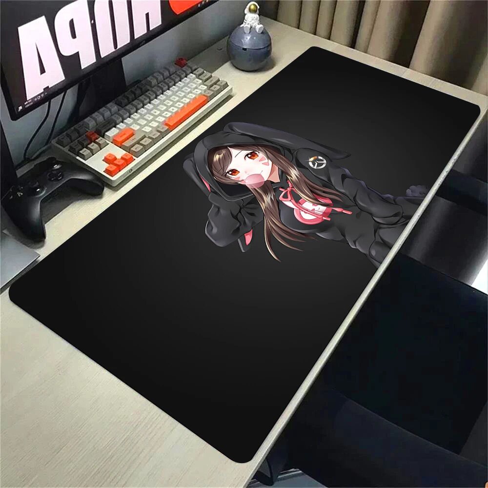 Резиновый коврик для мыши UKGF Overwatch 900x400 Черный, 60x30cm, H522