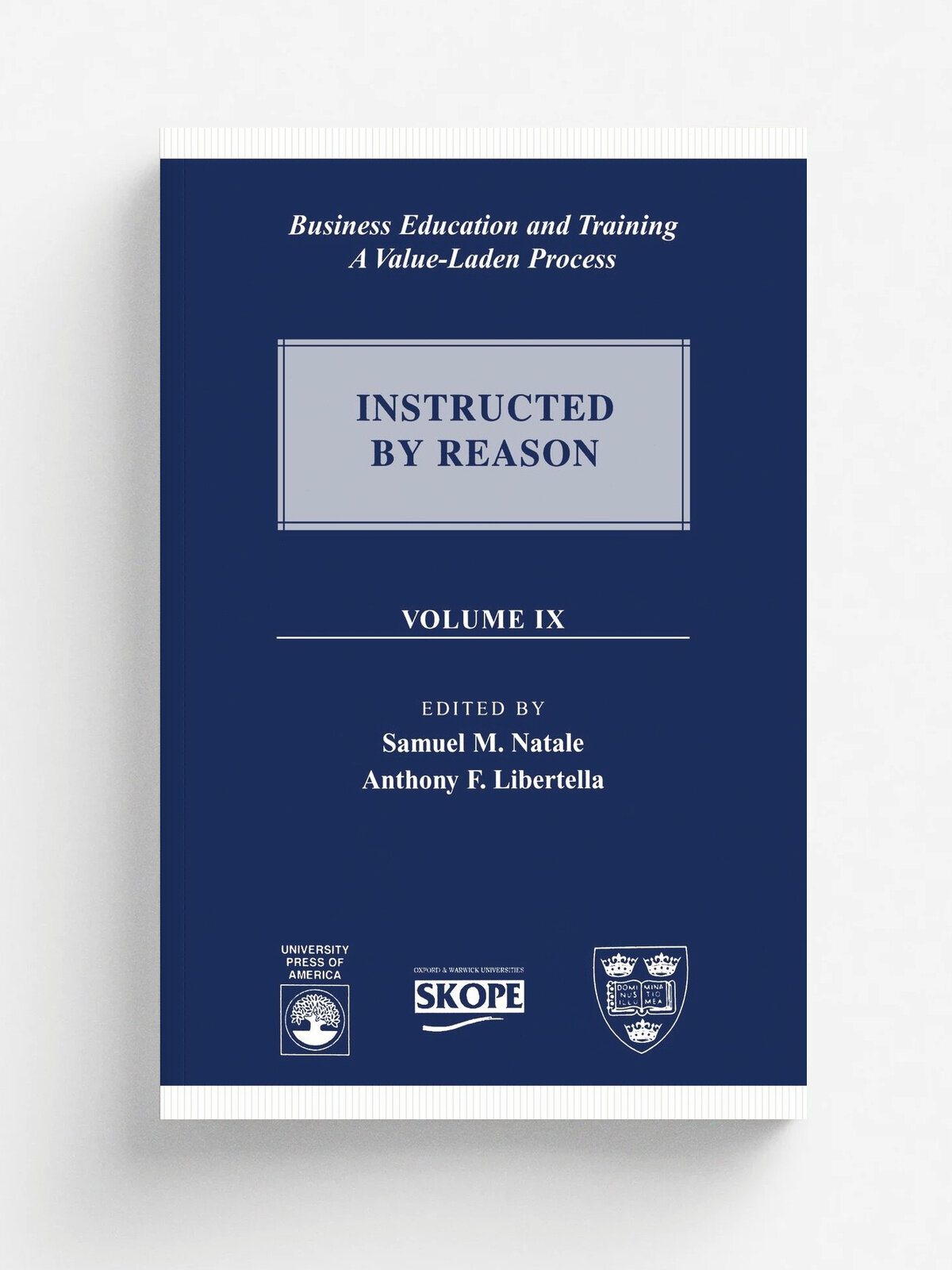 Business Education and Training. A Value-Laden Process
