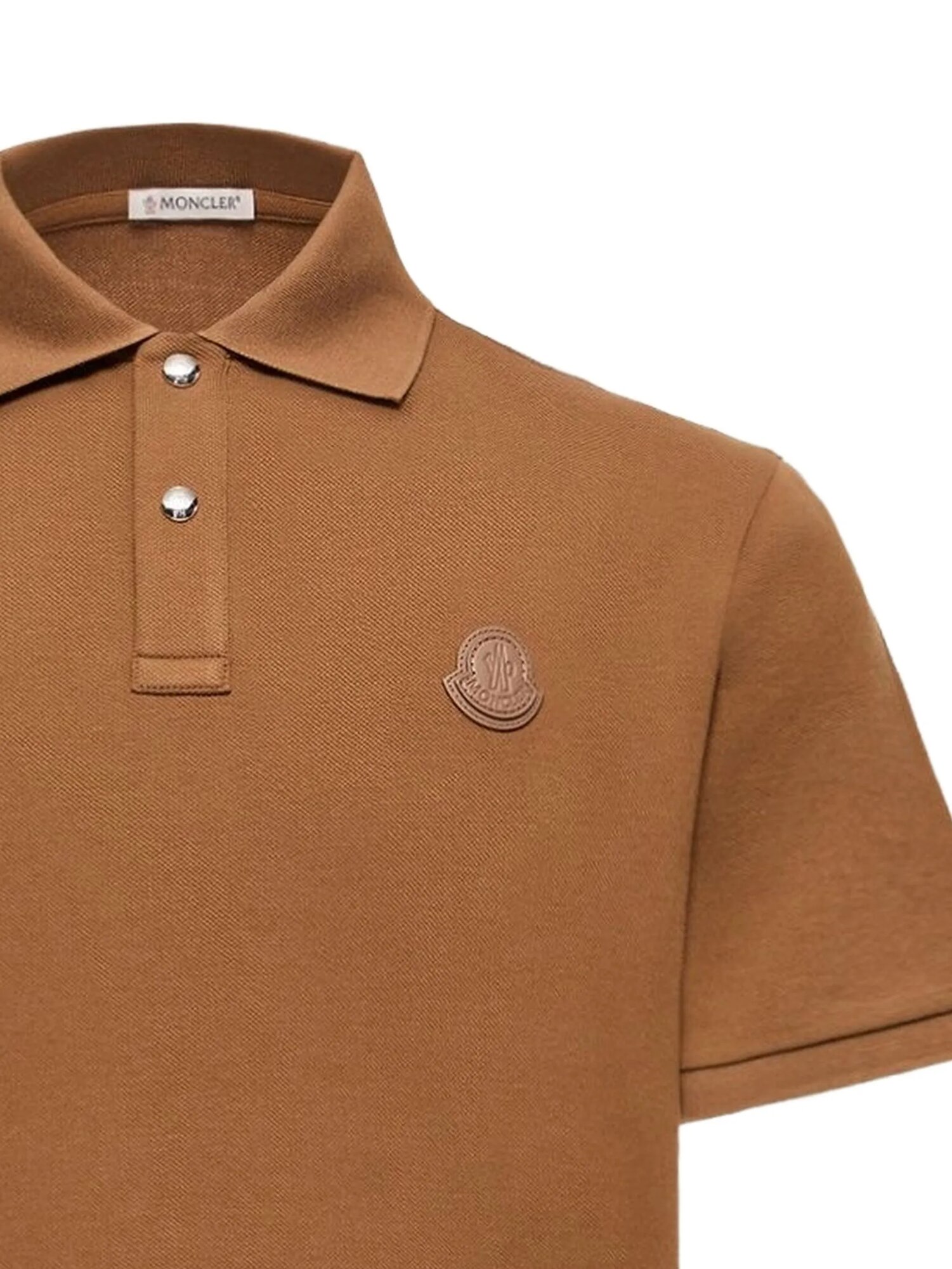 Рубашка Moncler Logo-patch short-sleeve polo shirt, размер 52 — фото 1