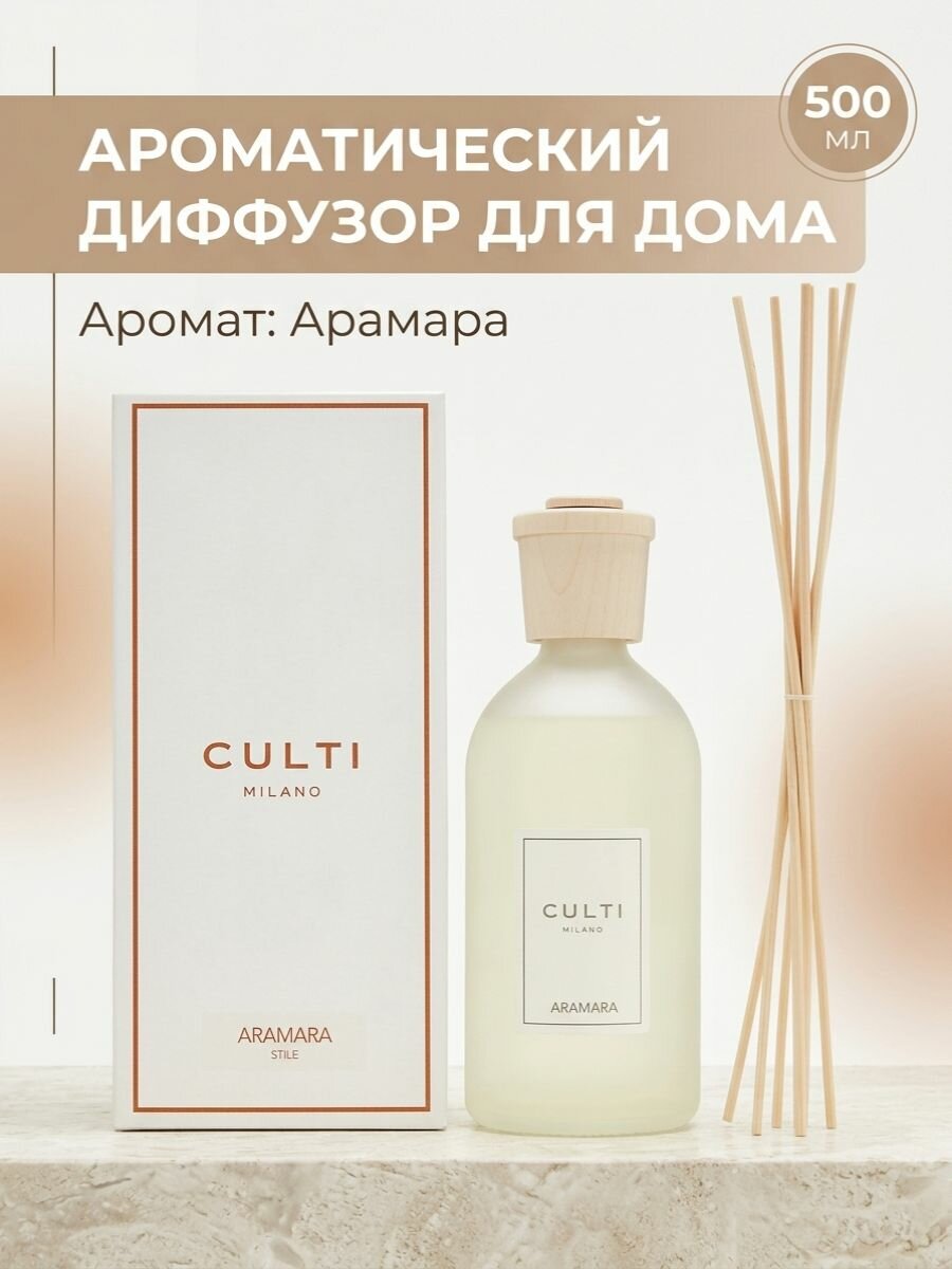 Аромат для дома Culti Milano ARAMARA Stile, 500 мл